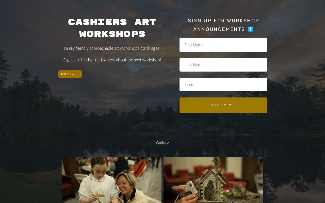 Cashiers Art Workshops